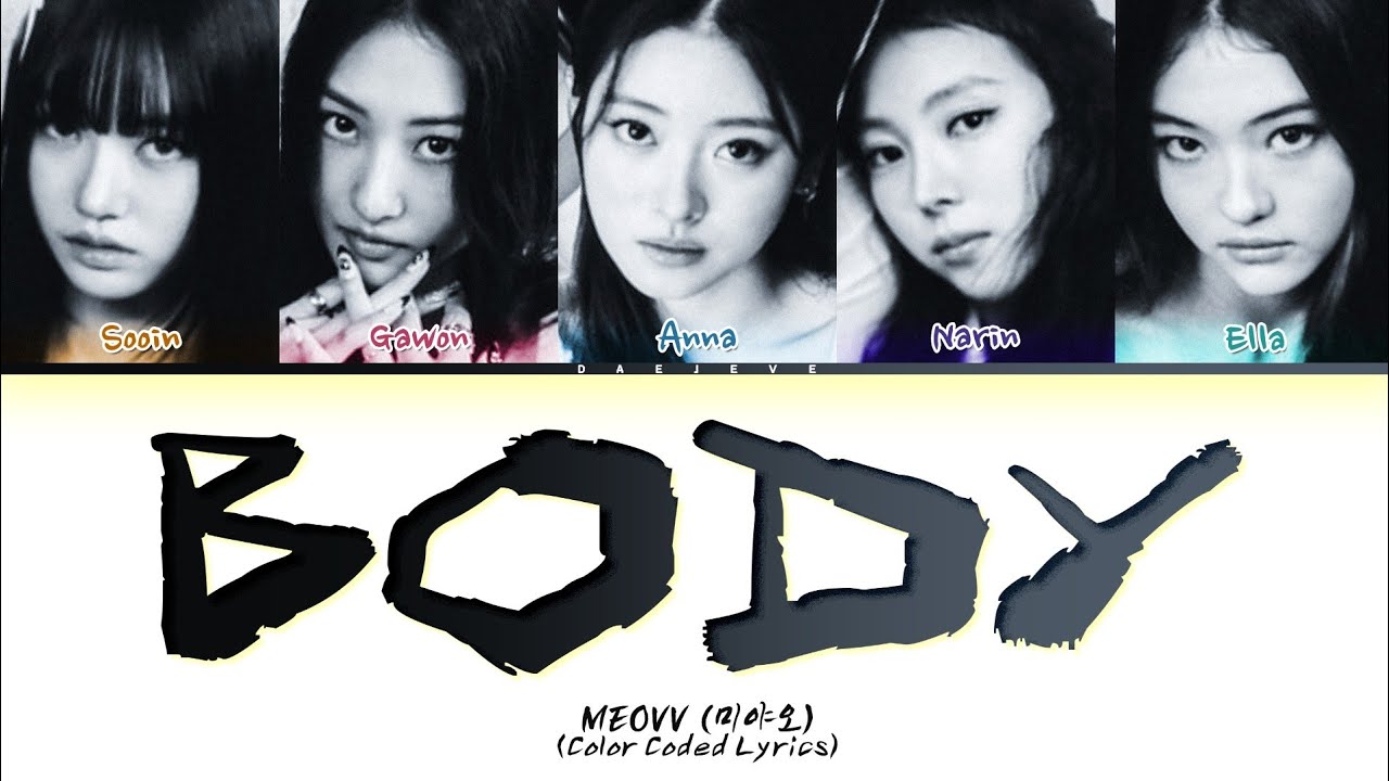 MEOVV BODY Lyrics (Color Coded Lyrics) - YouTube