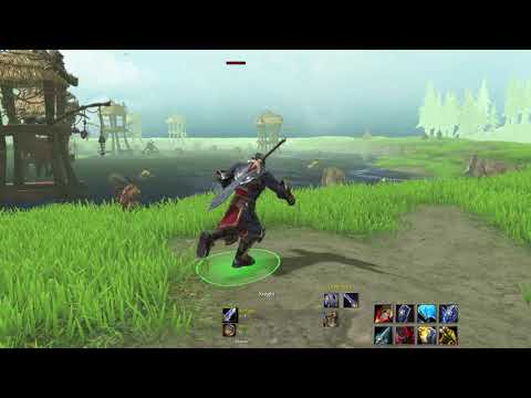 Wc3 Reforged - RPG Mod - Testing some scenery with Quenching graphics ...
