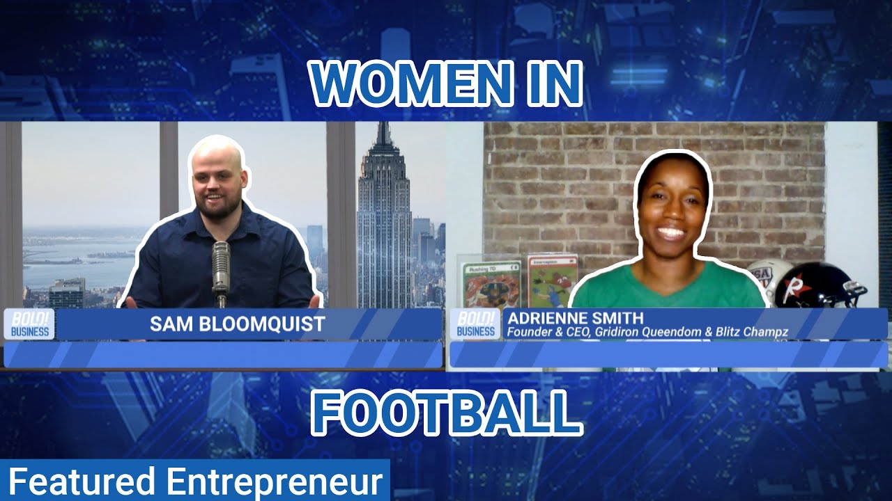 Adrienne Smith Talks The Power Of Football For Kids Everywhere - YouTube