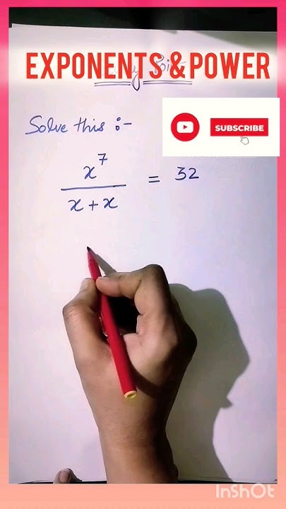 maths tutorial exponents and power💯👌📚||maths trick #shorts #maths # ...