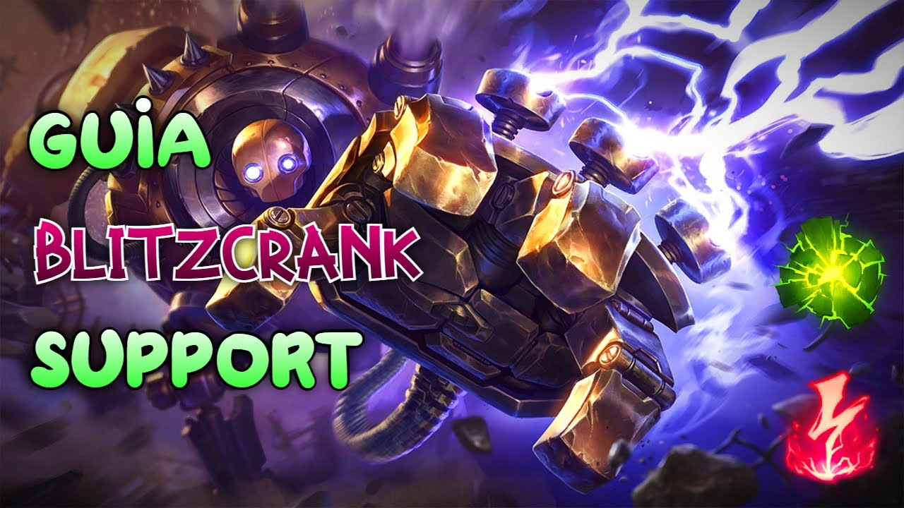 🤖 GUIA BLITZCRANK SUPPORT SEASON 11 | CÓMO JUGAR BLITZ SUPP | RUNAS ...