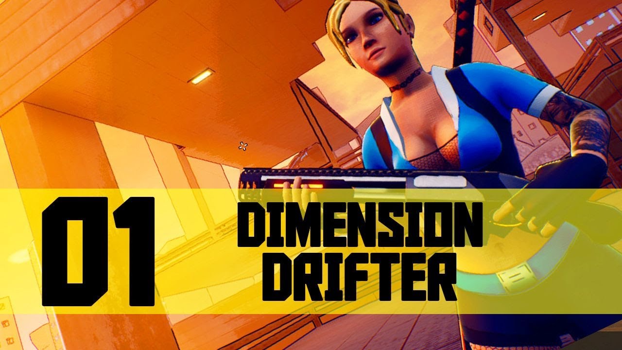 Dimension Drifter PC Gameplay Let's Play Part 1 (JIGGLES & GUNS) - YouTube