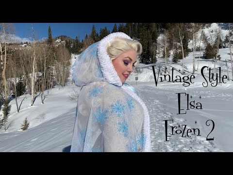 Vintage Style Elsa Frozen 2 - YouTube