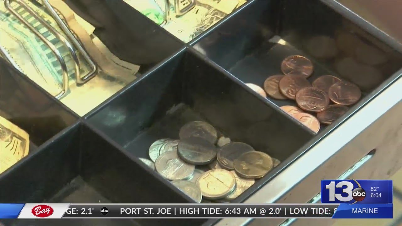 Local businesses deal with nationwide coin shortage - YouTube