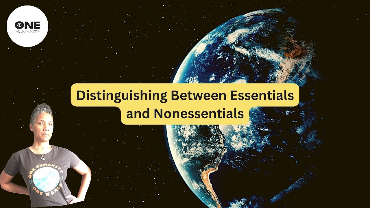 Distinguishing Between Essentials and Nonessentials - YouTube