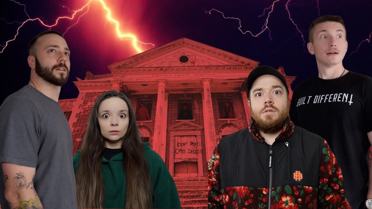 UNHINGED night exploring TERRIFYING ABANDONED HAUNTED Tuberculosis ...
