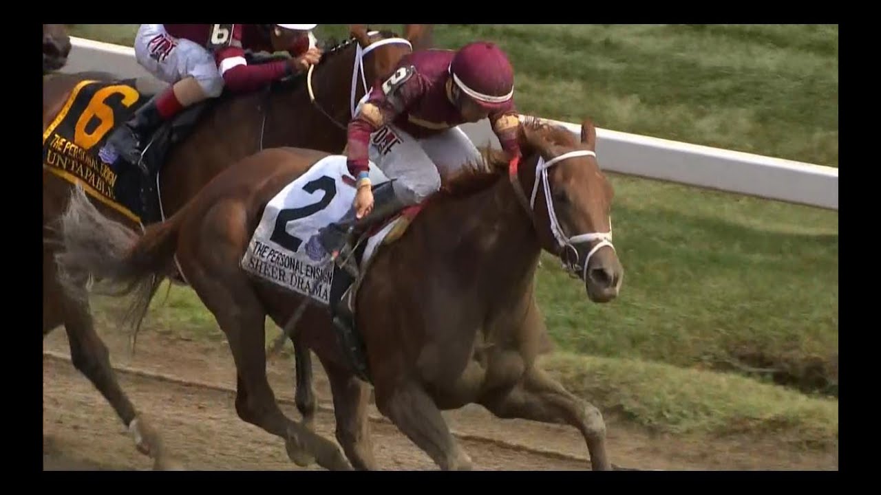 RACE REPLAY: 2015 Personal Ensign Stakes at Saratoga - YouTube