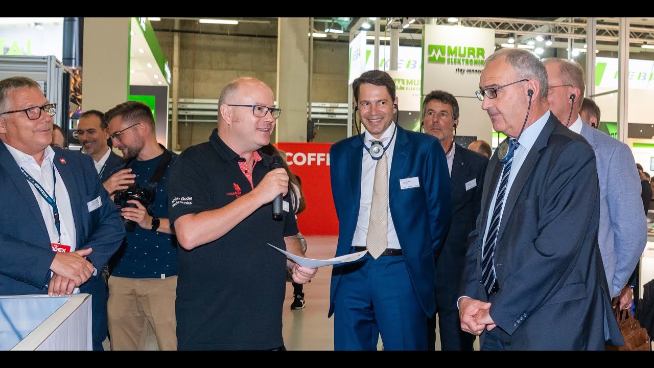 Vorbereitungstest an der Technologiemesse Sindex - YouTube