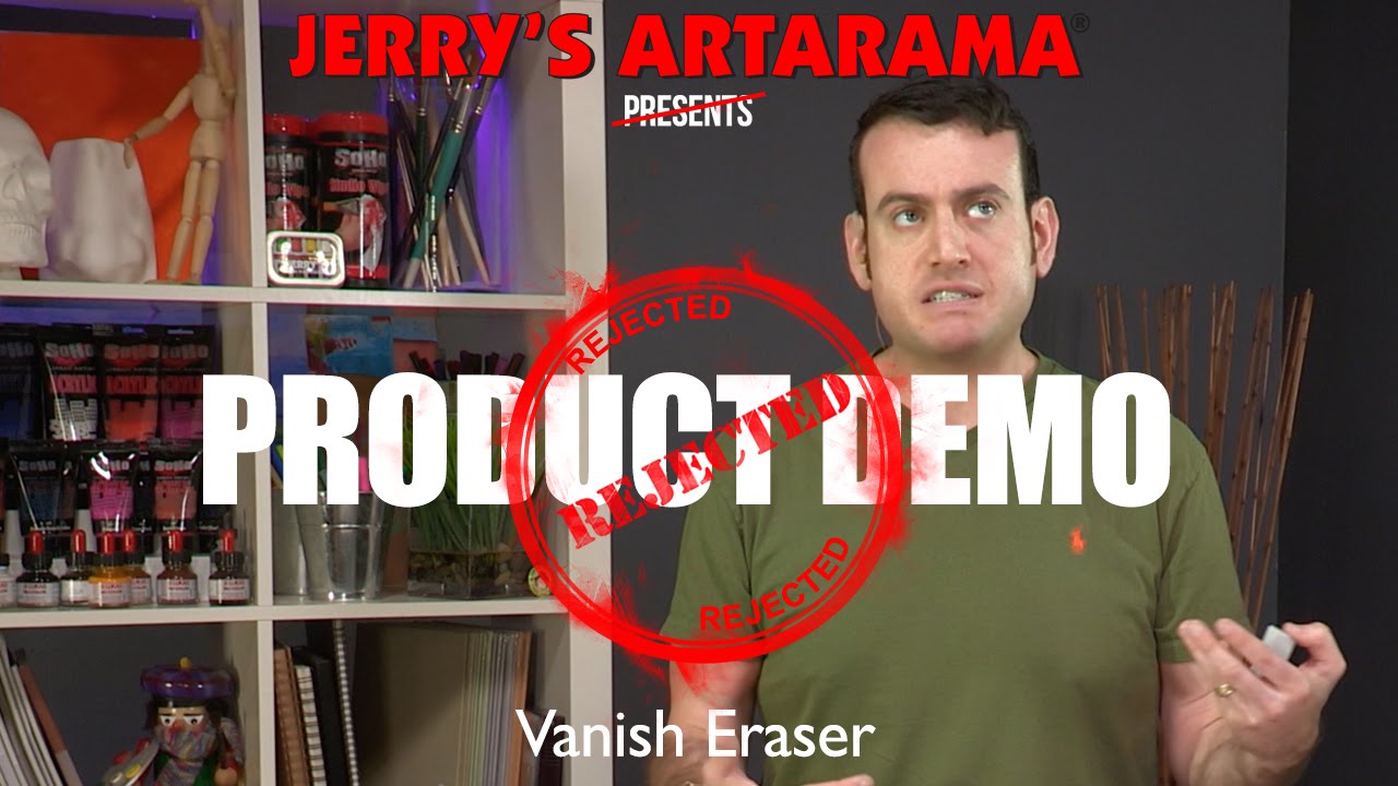 Rejected Product Demos - The Vanish 4-in-1 Eraser - YouTube
