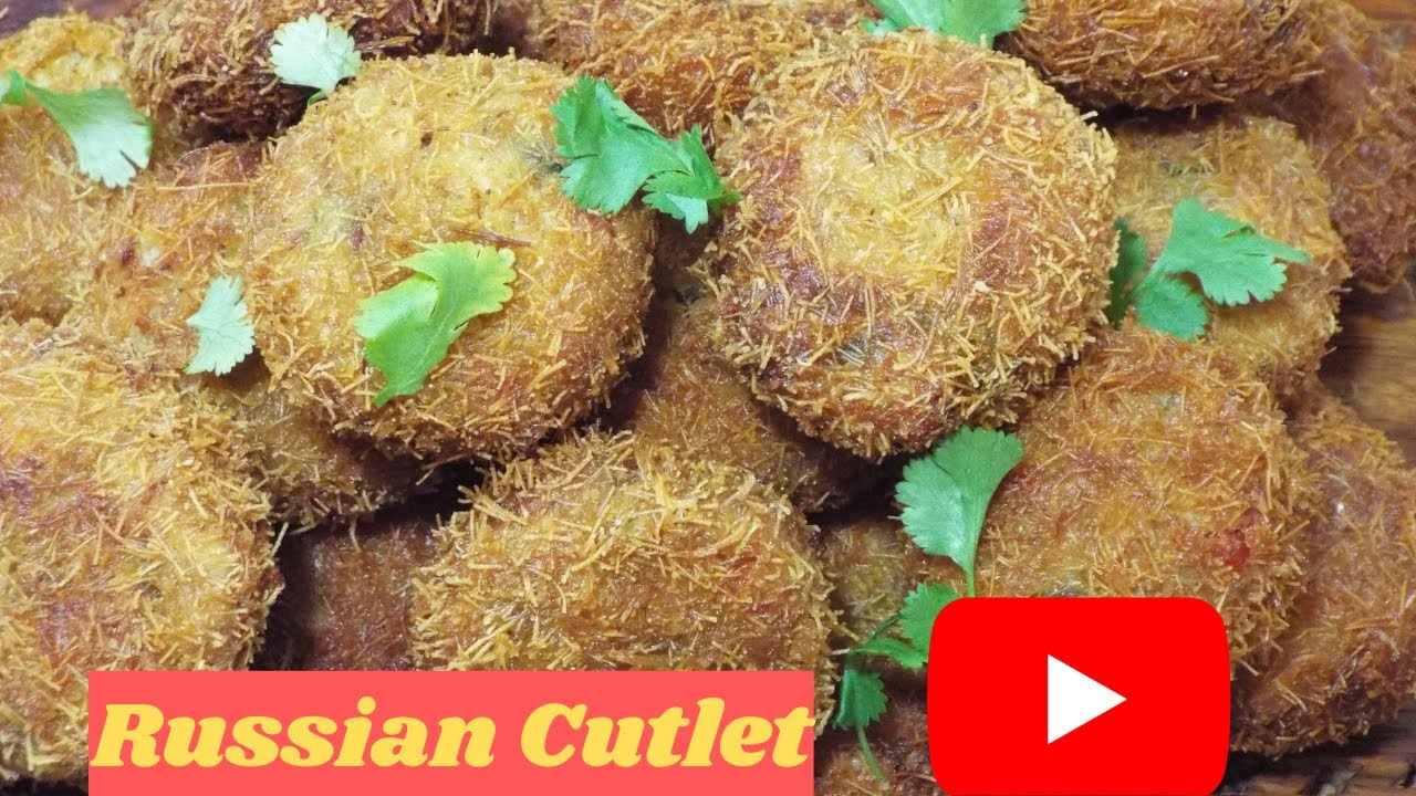 Russian Cutlet रशियन कटलेट روسی کٹلیٹ@Cook with Zakra - YouTube