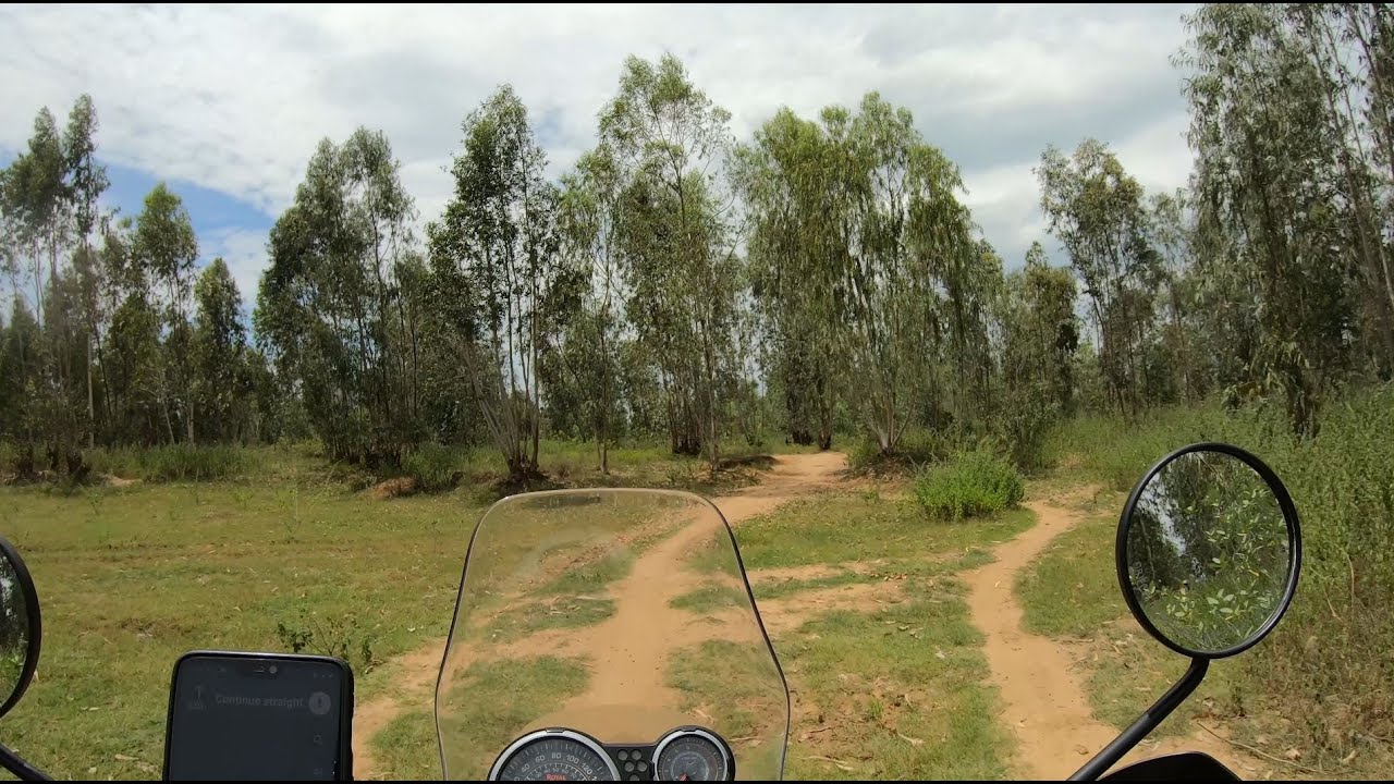 4K Lost in the forest on the way to Vellore French Castle - Arani ...