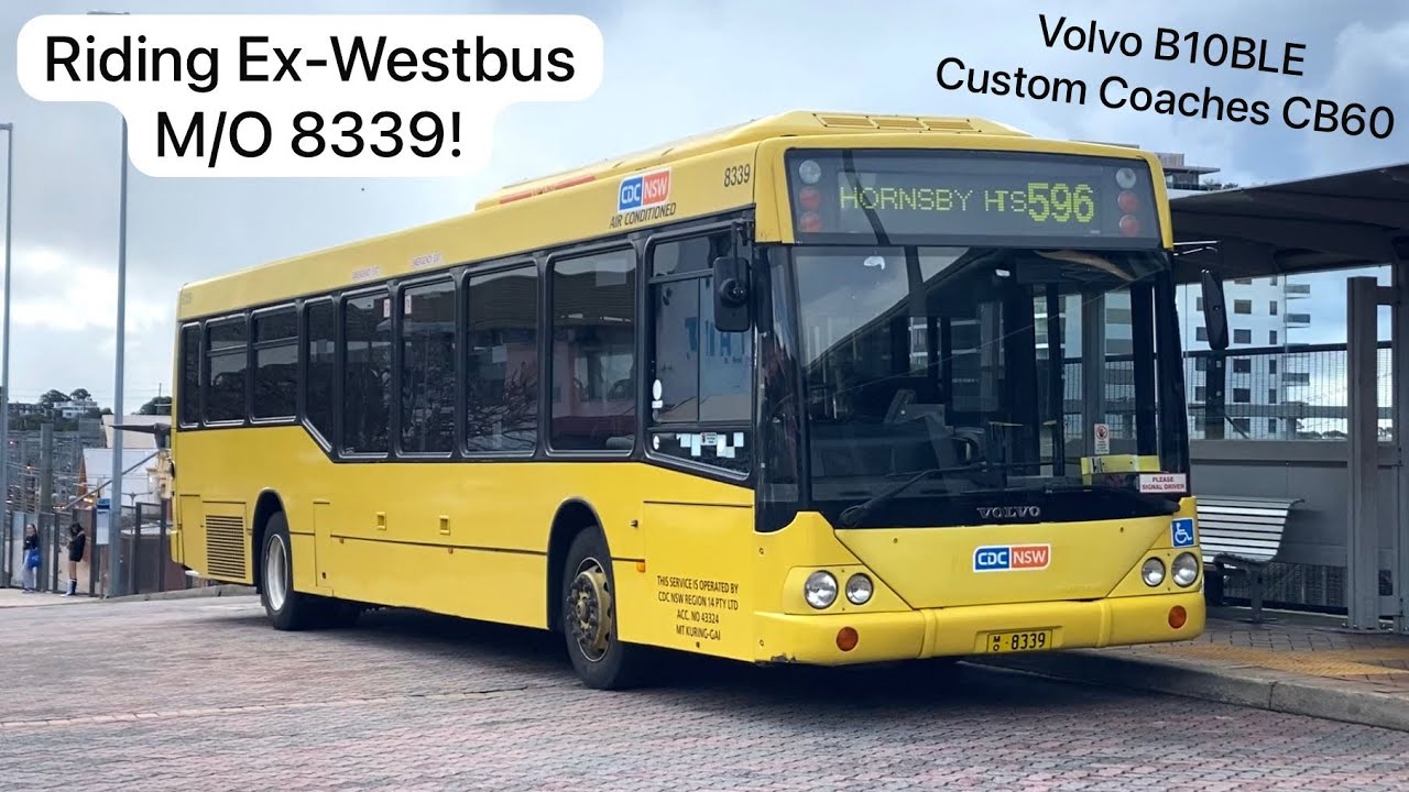 Bus Ride on an Ex-Westbus CB60 - M/O 8339 | Bus Vlog #29 - YouTube