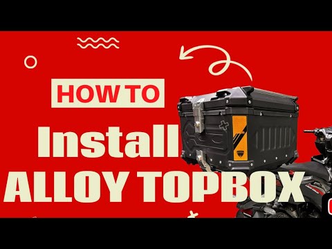 How to install alloy topbox baseplate - YouTube