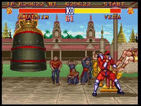 Street Fighter II: The World Warrior - (SNES) - Game Over