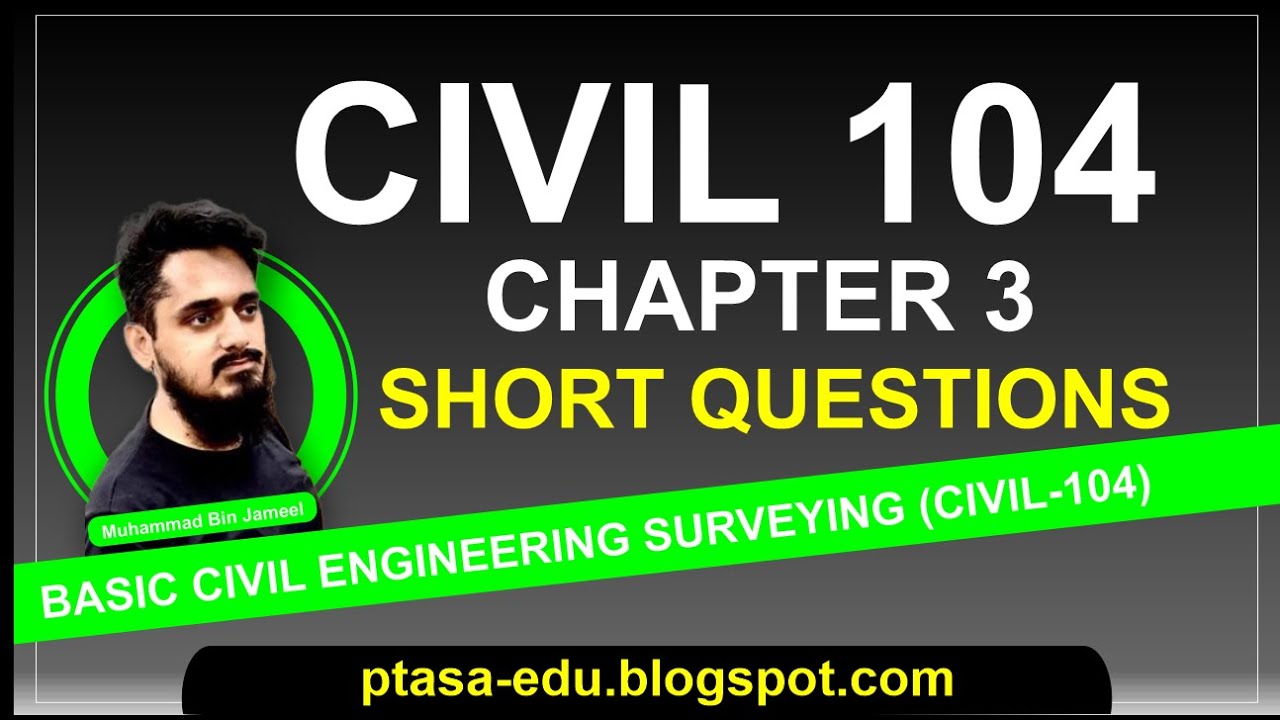DAE CIVIL104 Chapter 3 Short Questions | Basic Civil Engineering ...