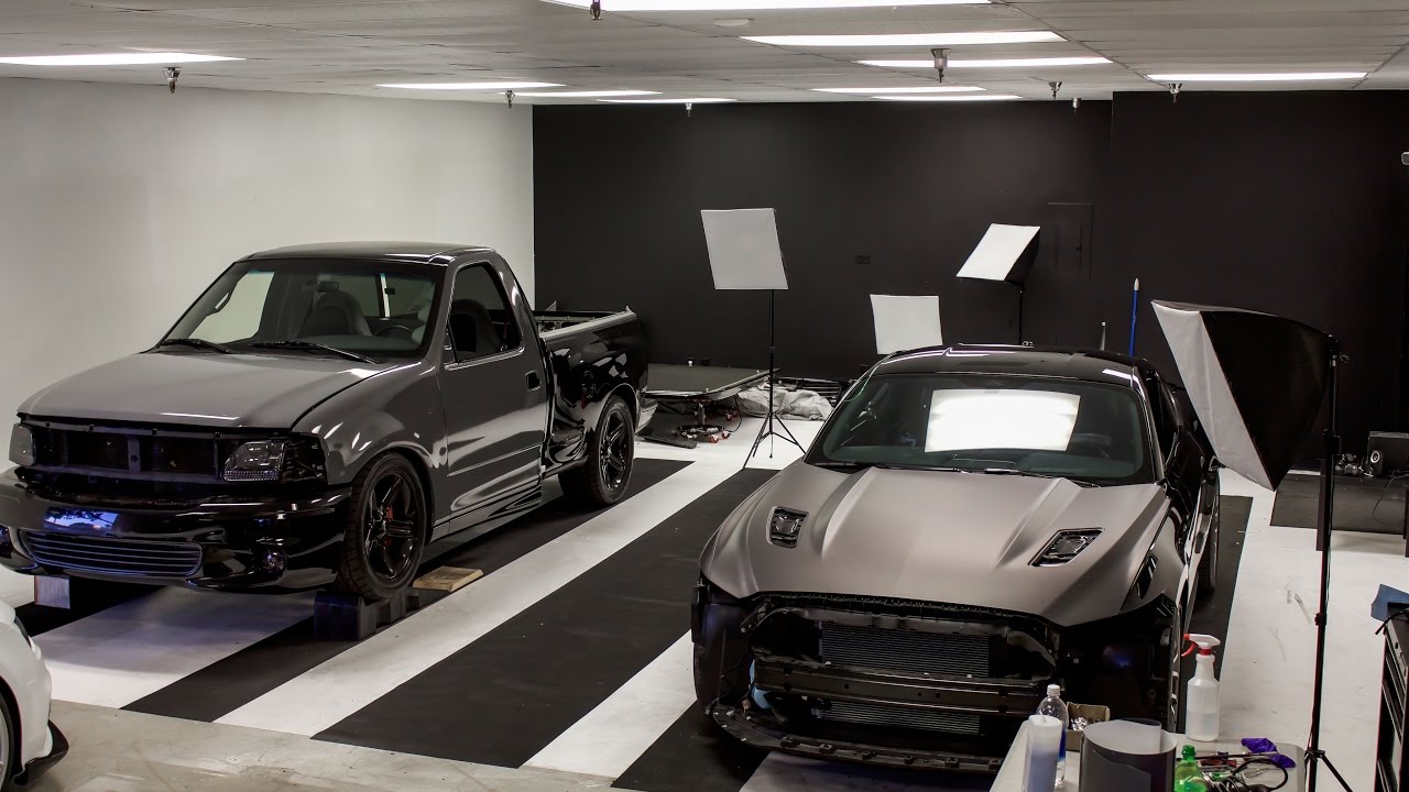 Ford Lightning & Mustang GT Vinyl Wraps | #PremiumFam - YouTube