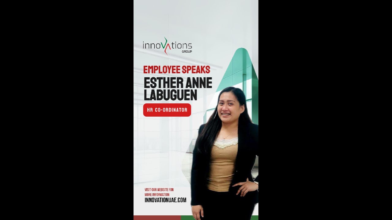 Innovations Group Employee Stories | Esther Anne Labuguen - YouTube