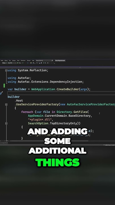How can we change the dependency injection framework used in Blazor? - YouTube