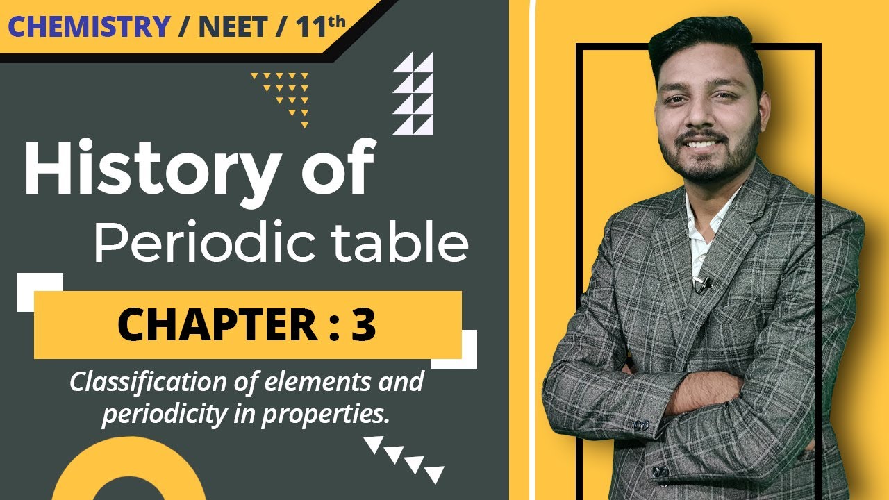 Classification of elements and periodic properties class 11 | Chemistry ...
