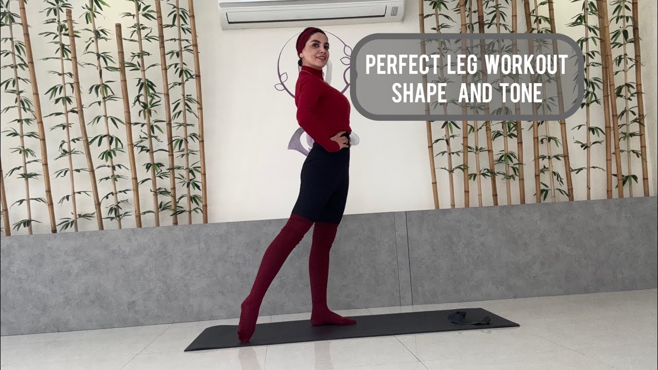 Perfect leg exercise- shape & tone - YouTube