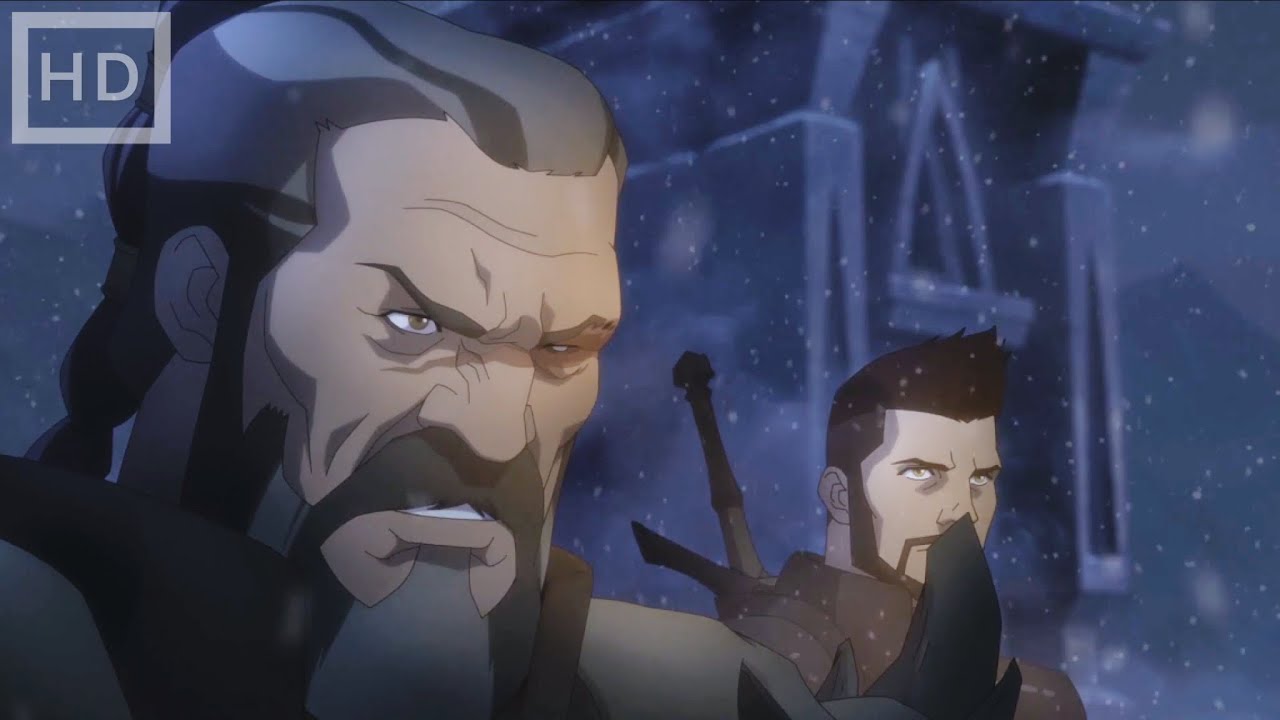 DEGLAN Chose WAR | The Witcher Nightmare Of The Wolf | #vesemir #deglan ...