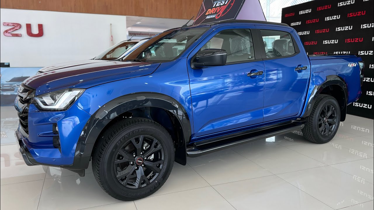 New Isuzu D-Max ( 2024 ) - Perfect Off/On-Road Pickup Truck | Blue ...
