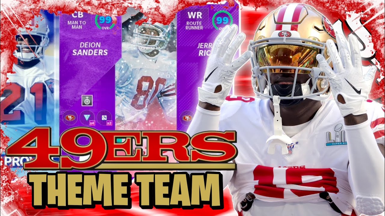 THE BEST SAN FRANCISCO 49ERS THEME TEAM IN MADDEN 21!! FULL TEAM ...