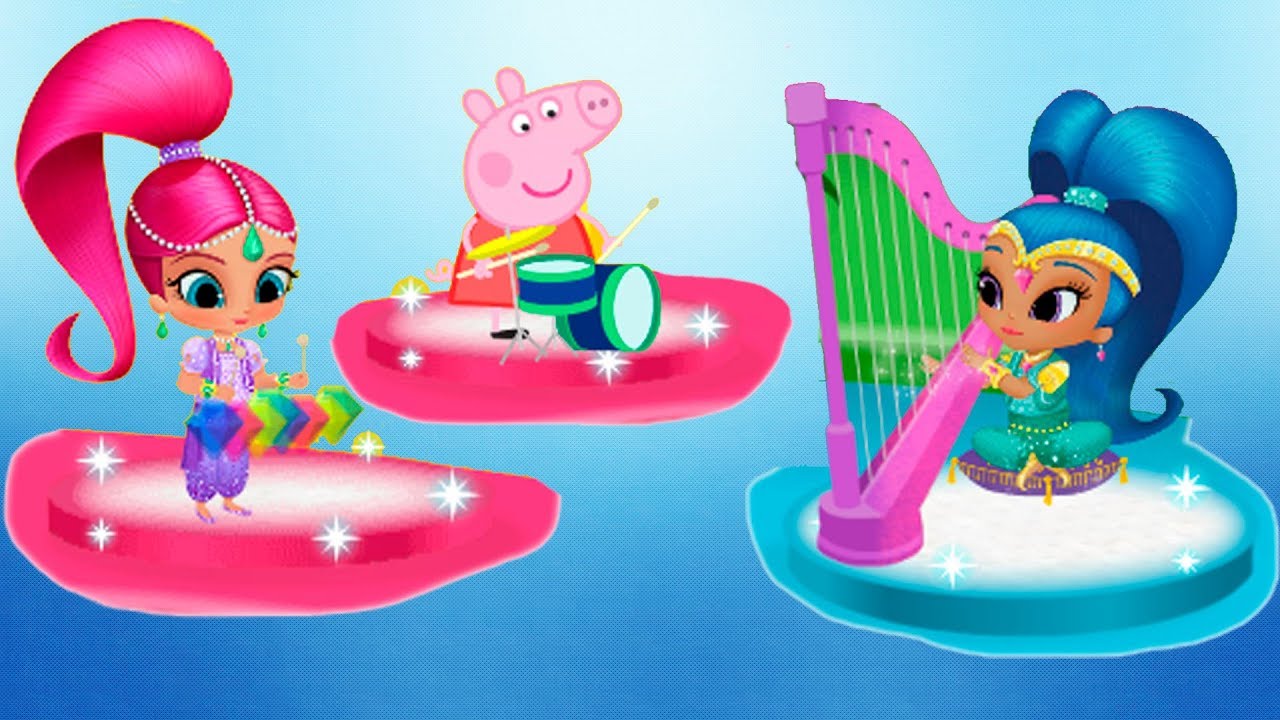 Bubble Guppies, Shimmer and Shine, Dora and Friends Music Maker Games ...
