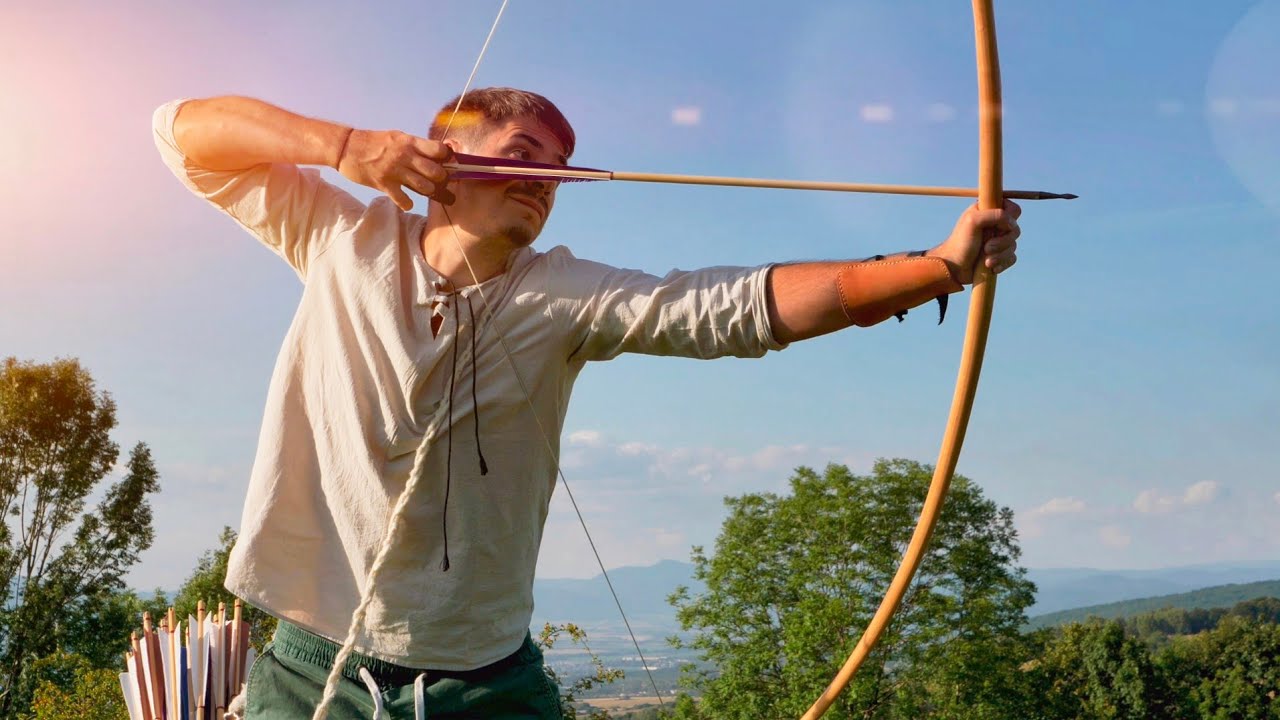 Warbow shooting - YouTube