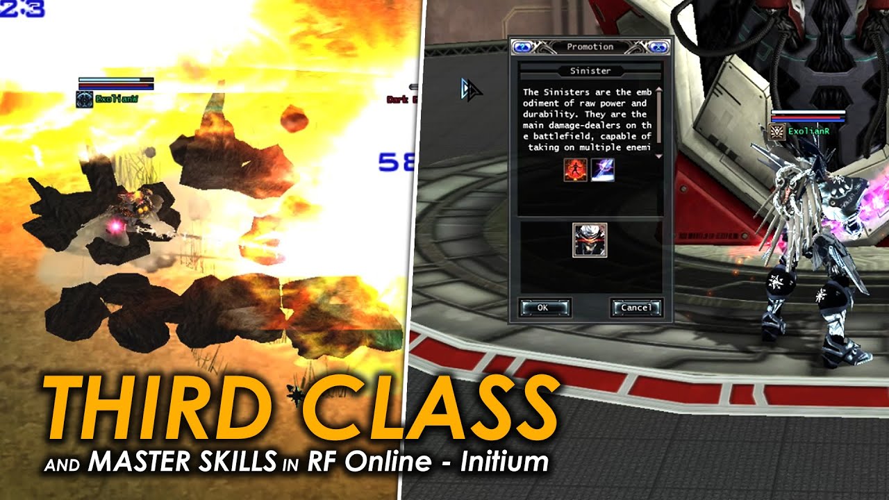 Third Class and Master Skills in RF Online | Rising Force - Initium ...