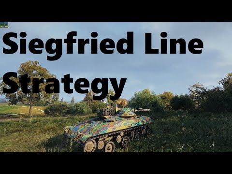 World of Tanks | T92 - Siegfried Line Strategy - YouTube