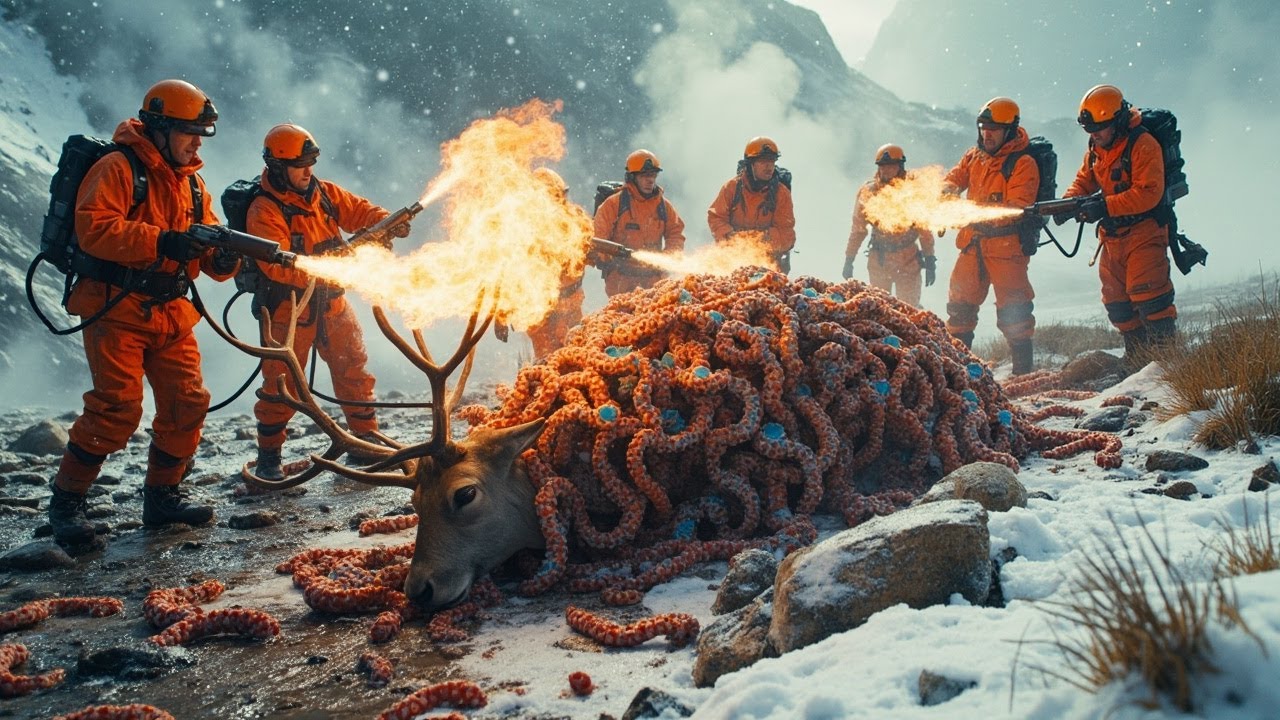 Rescue Team Saves Antelope From Millions of Parasites and Octopuses ...