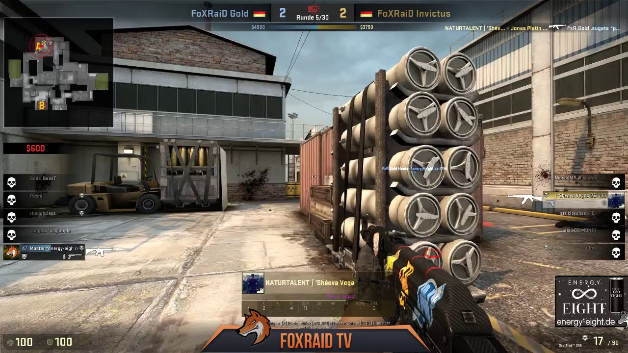 [CAST]FoXRaiD League #1 - Group Stage - Invictus vs Gold - YouTube