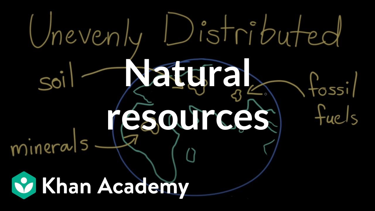 Natural resources | Earth and society | Middle school Earth and space ...