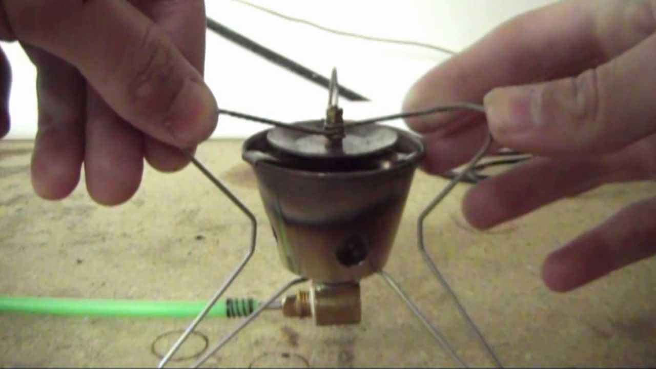 DIY butane stoves Butterfly and the "Mockit" rocket - YouTube