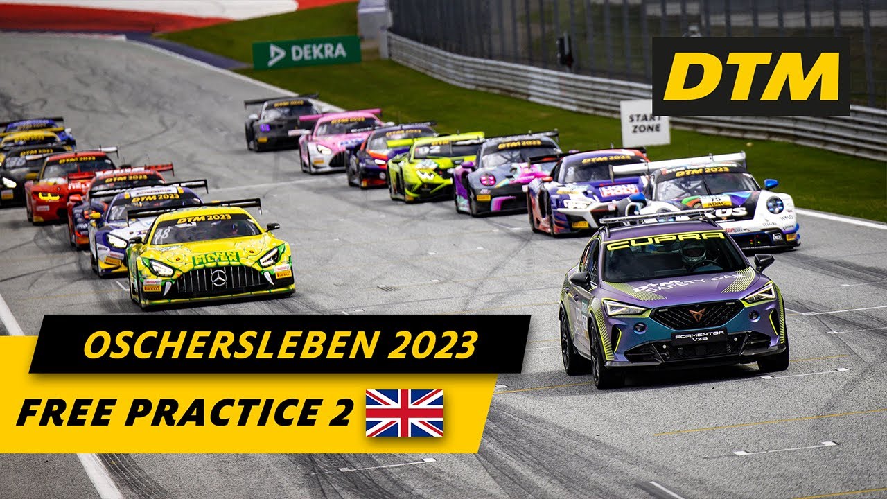 DTM Free Practice 2 | Oschersleben | DTM 2023 - YouTube