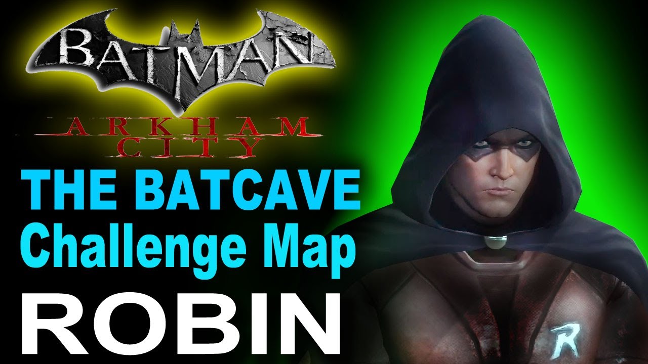 Batman Arkham City: The Batcave Challenge Map DLC - Robin (Xbox360, PS3 ...