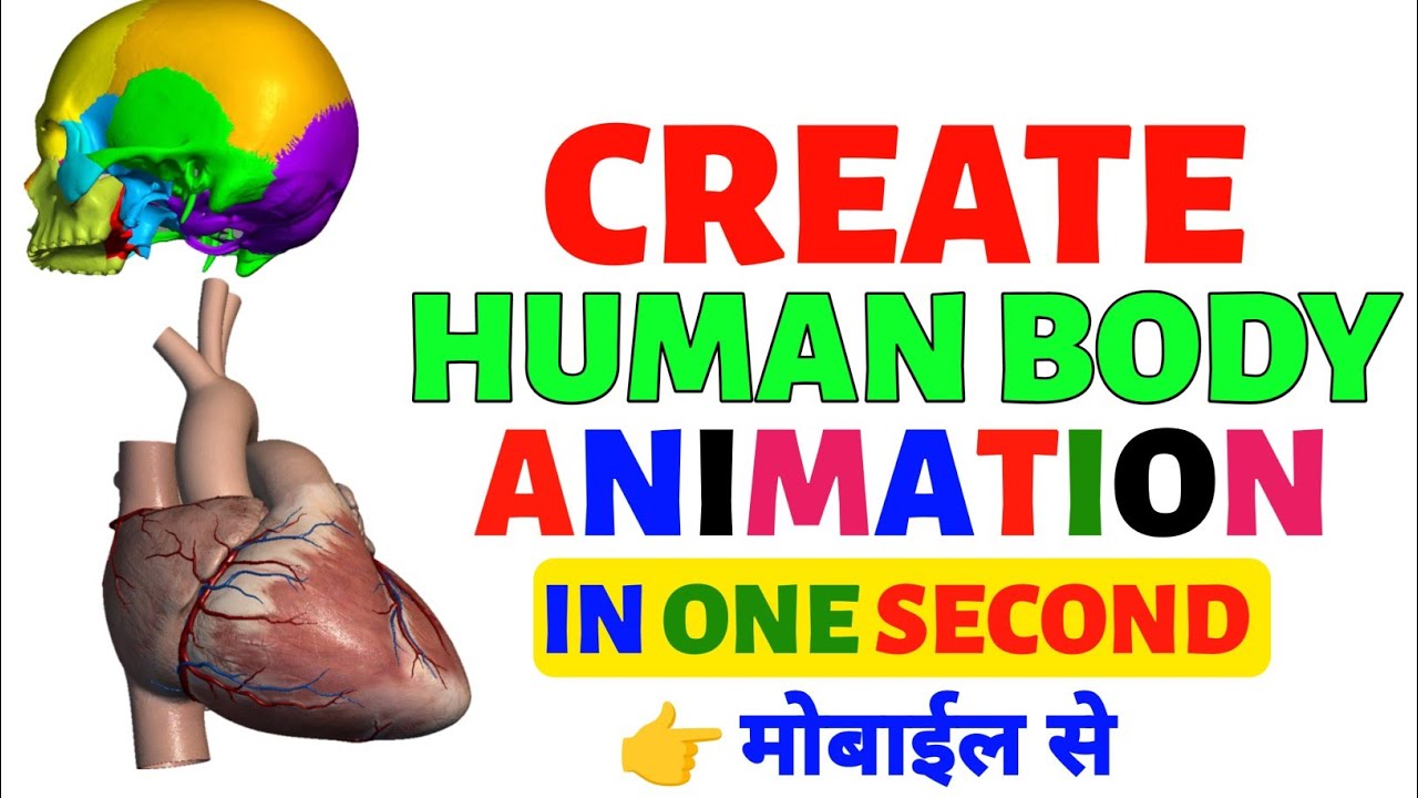 Create 3d Human Body Organs | how to make 3D medical animation in ...