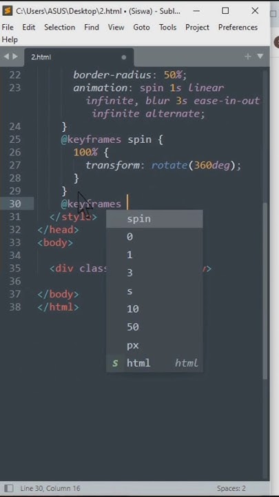 Loading Keren Dengan Efek Blur Tutorial Html Css Html Css Mengareit Htmlcss Tutorials