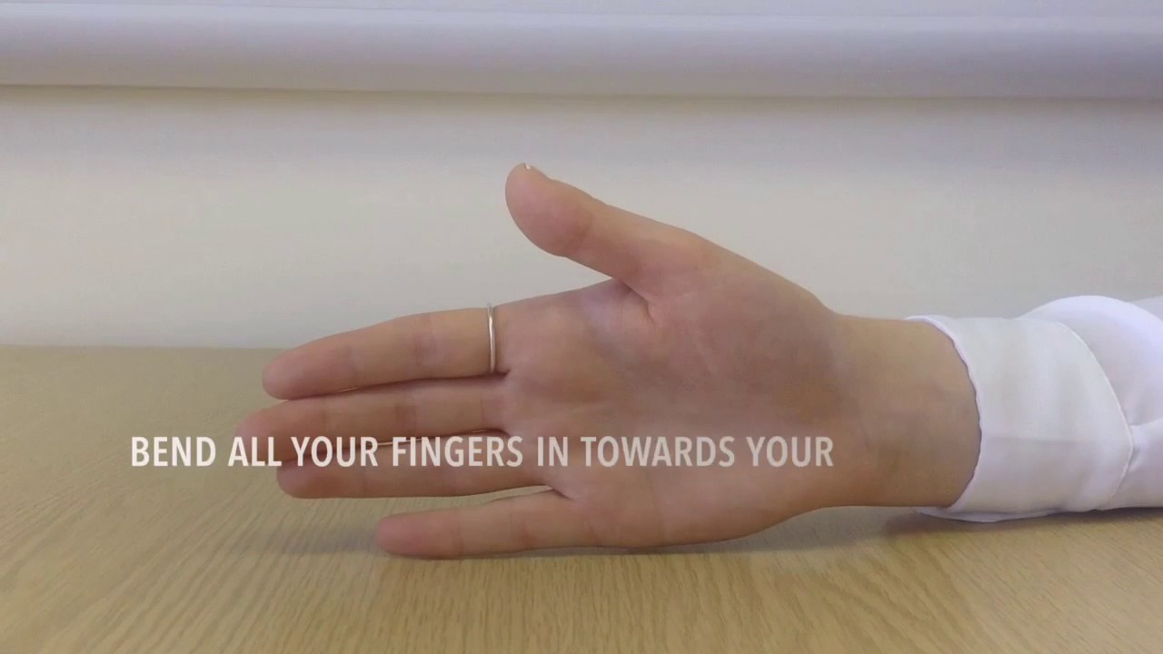 Finger Flexion - YouTube