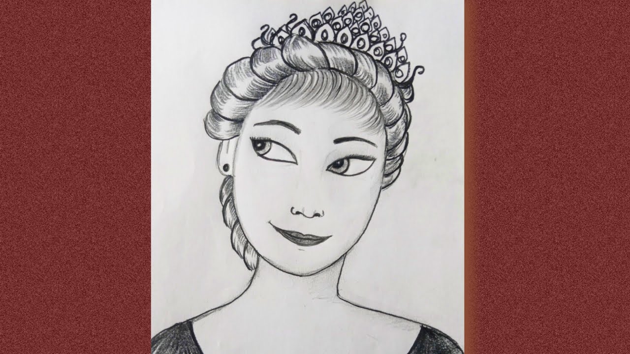 How To Draw Anna - Drawing Frozen 2 | Easy Drawing Tutorials - YouTube