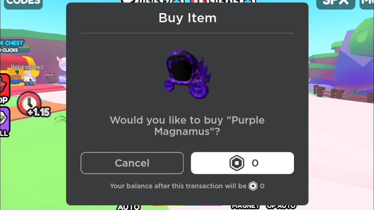 Sniping Purple Magnamus (Free Dominus) - YouTube
