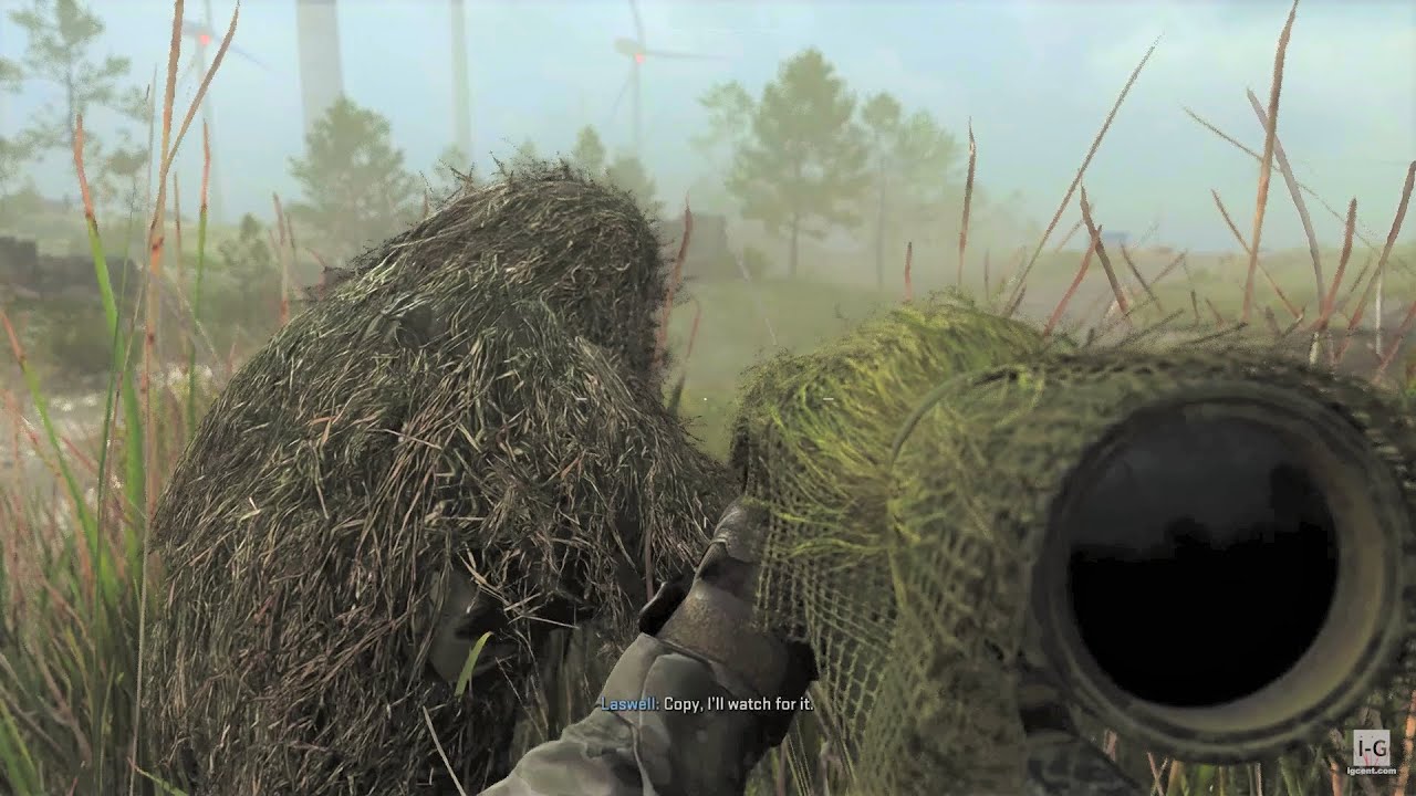 Camouflaged Sniper Mission - Recon by Fire - Call of Duty: Modern ...