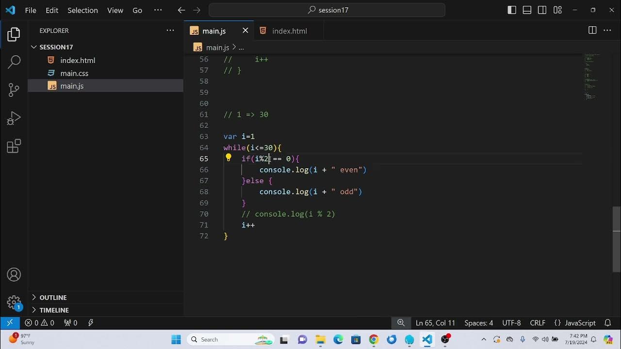 front end course session 11 part 4 - YouTube
