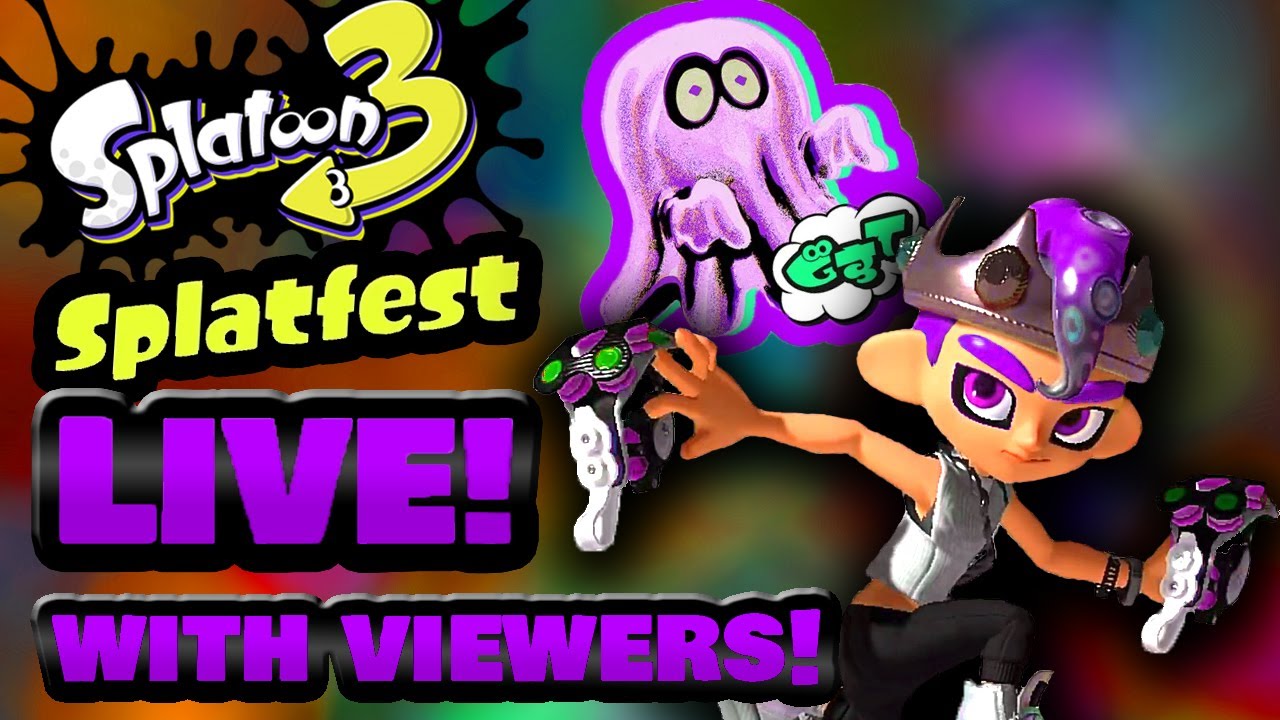 🔴 TEAM GHOST FTW! Splatoon 3 Splatoween live with viewers! - YouTube