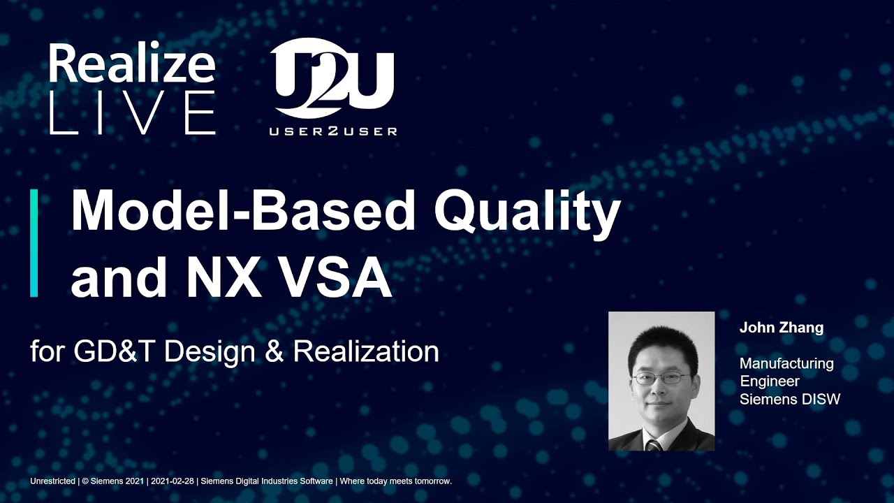 MBQ (Model Based Quality) Overview & NX VSA Introduction - YouTube