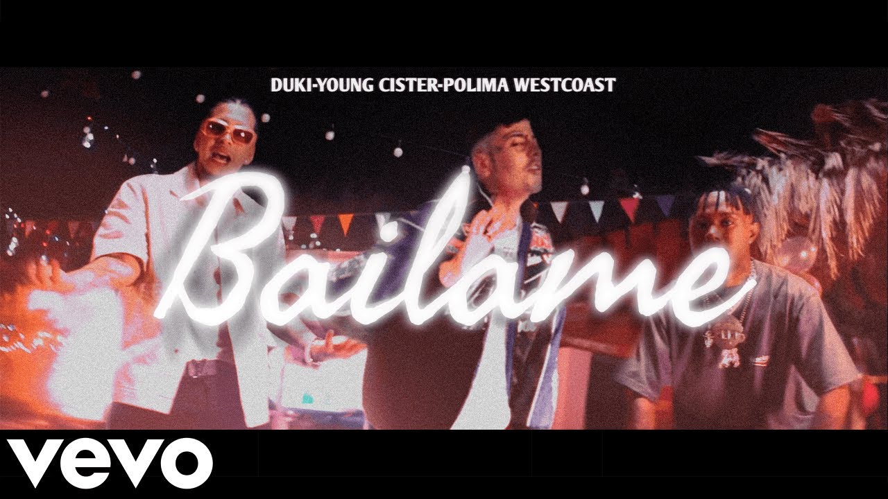 Duki, Young Cister, Polimá Westcoast - Báilame 🔥 (Official Audio) HQ ...