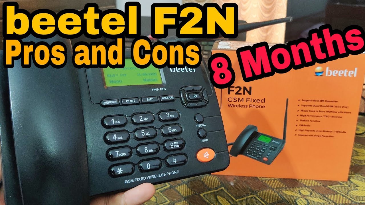 Beetel F2N GSM Landline phone | 8 months ownership review | Pros and ...
