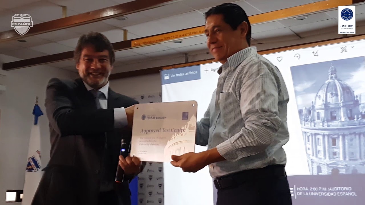 OXFORD UNIVERSIDAD ESPAÑOL 2020 - YouTube