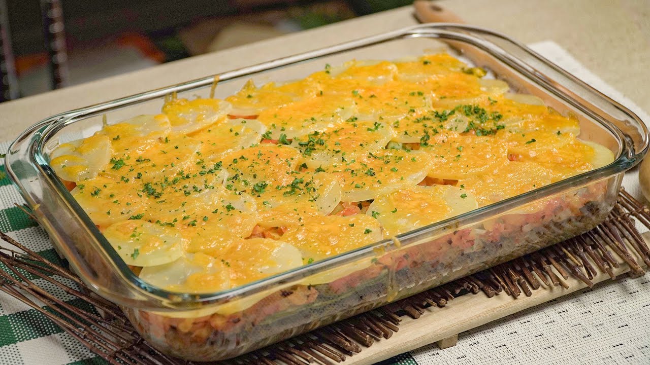How To Make MEAT POTATO AND VEGGIE CASSEROLE | Recipes.net - YouTube